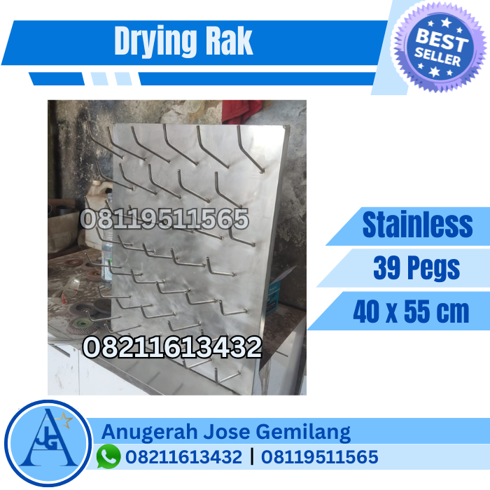 Drying Rak Labolatorium Stainless Steel | AJG General Supplier ...